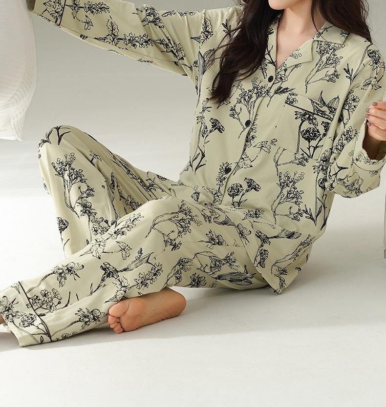 Botanical Cotton Pajamas - warmym
